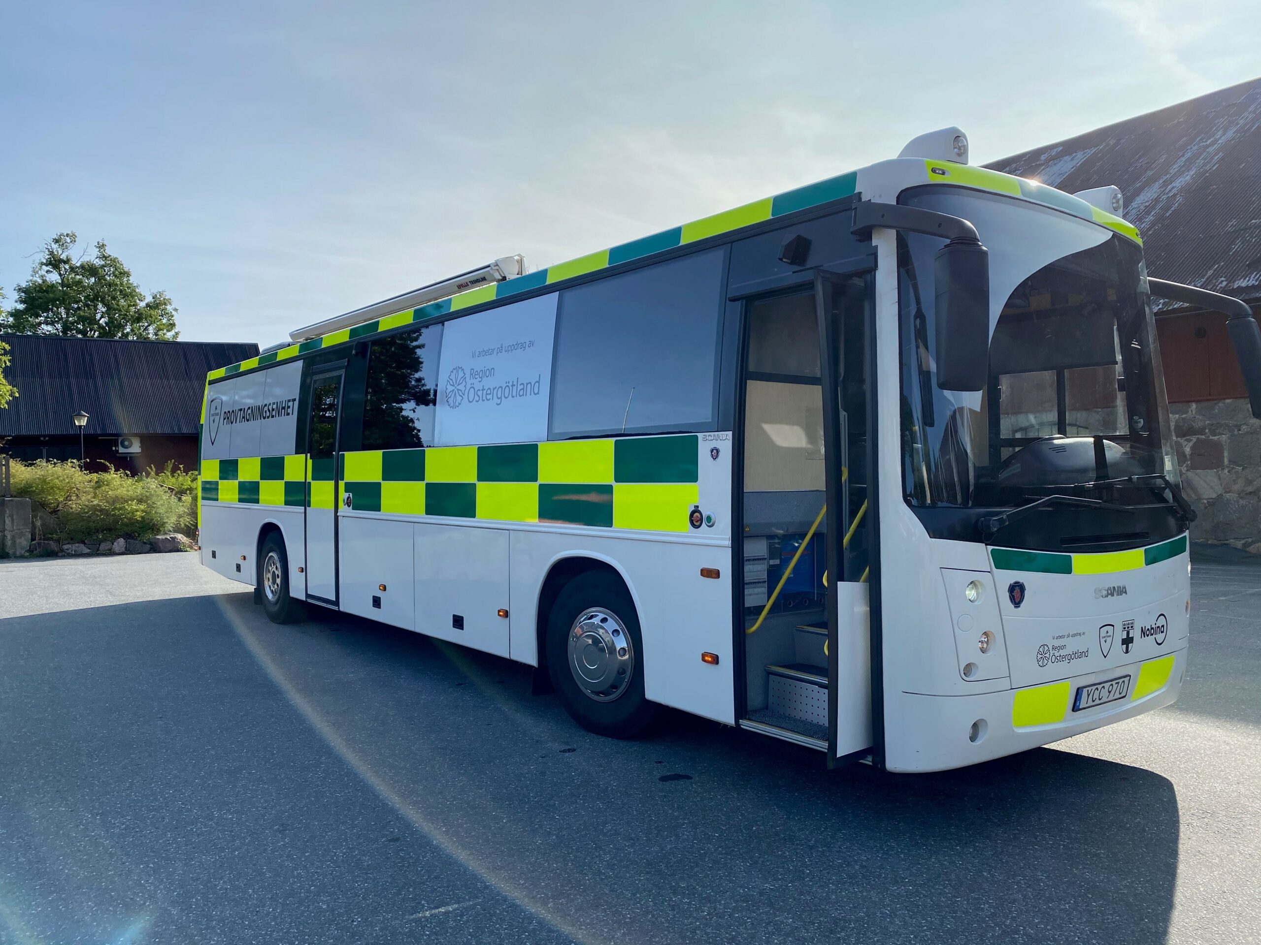 Samtrans Omsorgsresor förstärker Region Östergötlands provtagning av covid-19 - Samtrans