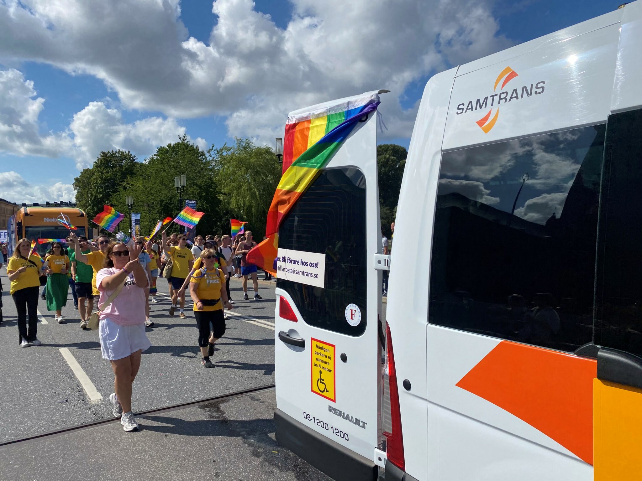 För inkludering, mångfald och kärlek i alla dess former - Samtrans